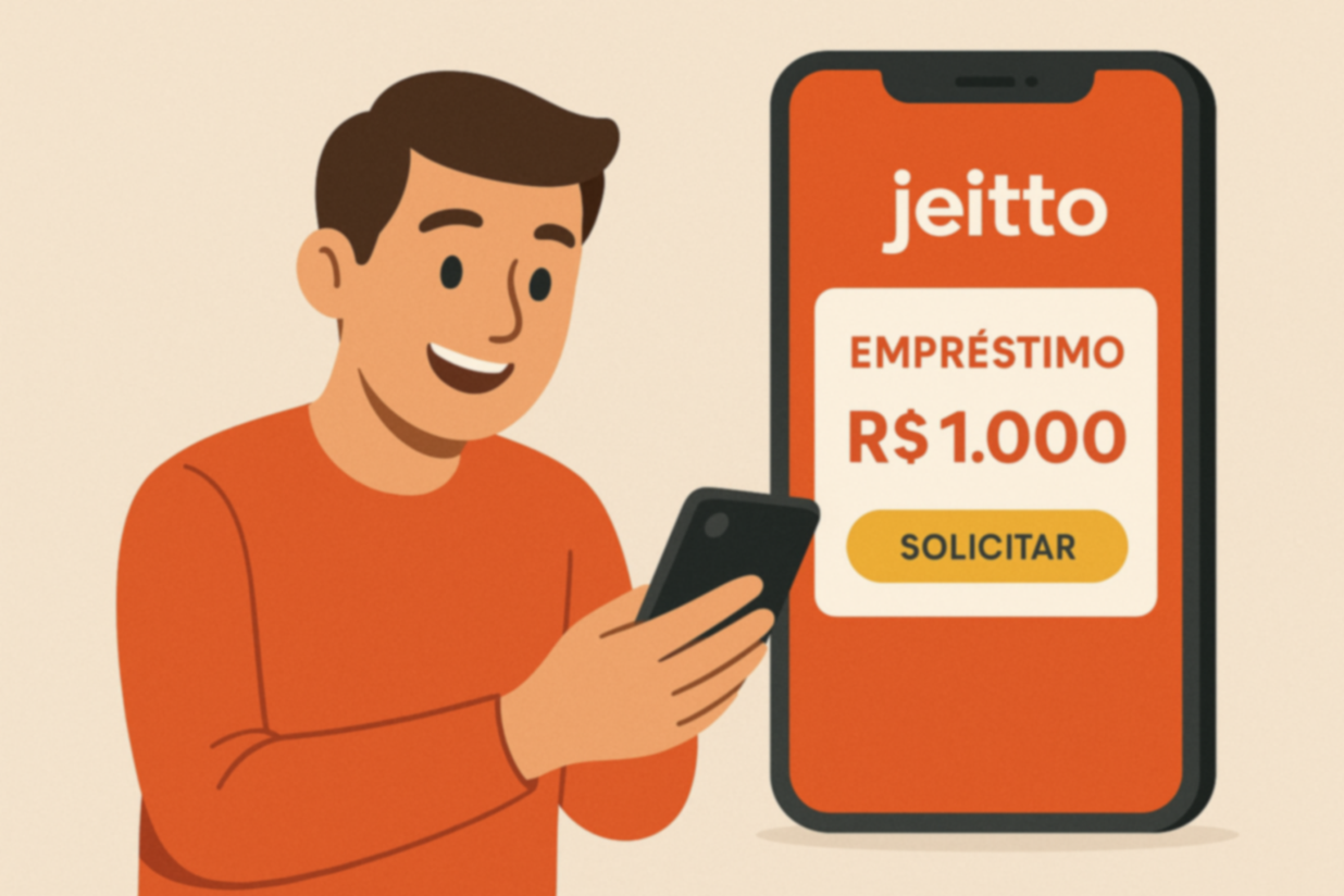 Aplicativo para fazer empréstimo mesmo com o nome negativado